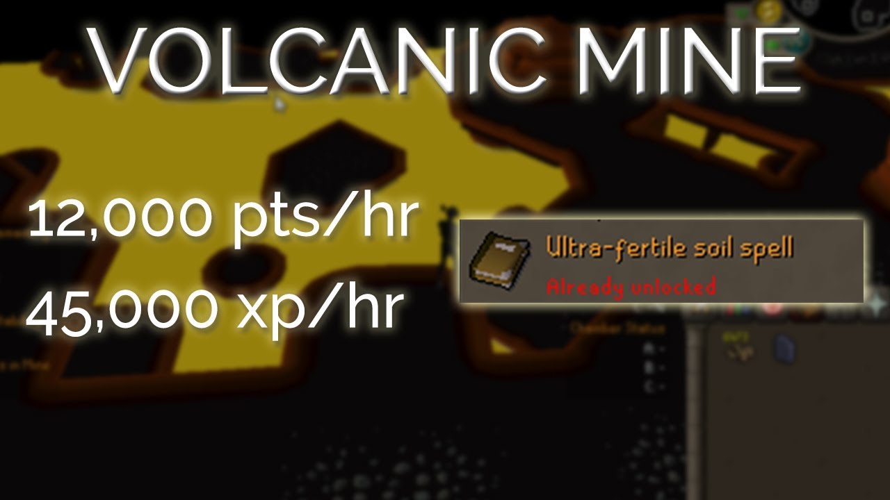 [OSRS] Volcanic Mine SOLO Guide - YouTube