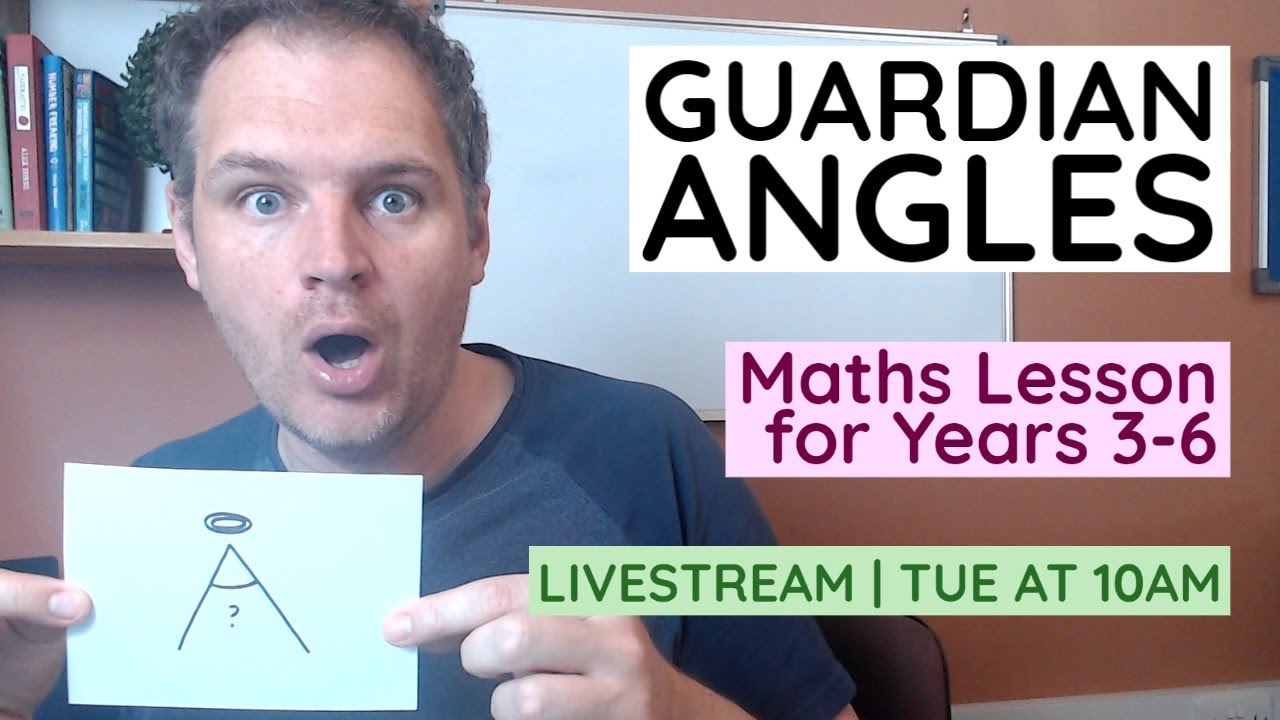GUARDIAN ANGLES: Estimating and describing angles (Yr 3-6) Maths Live ...