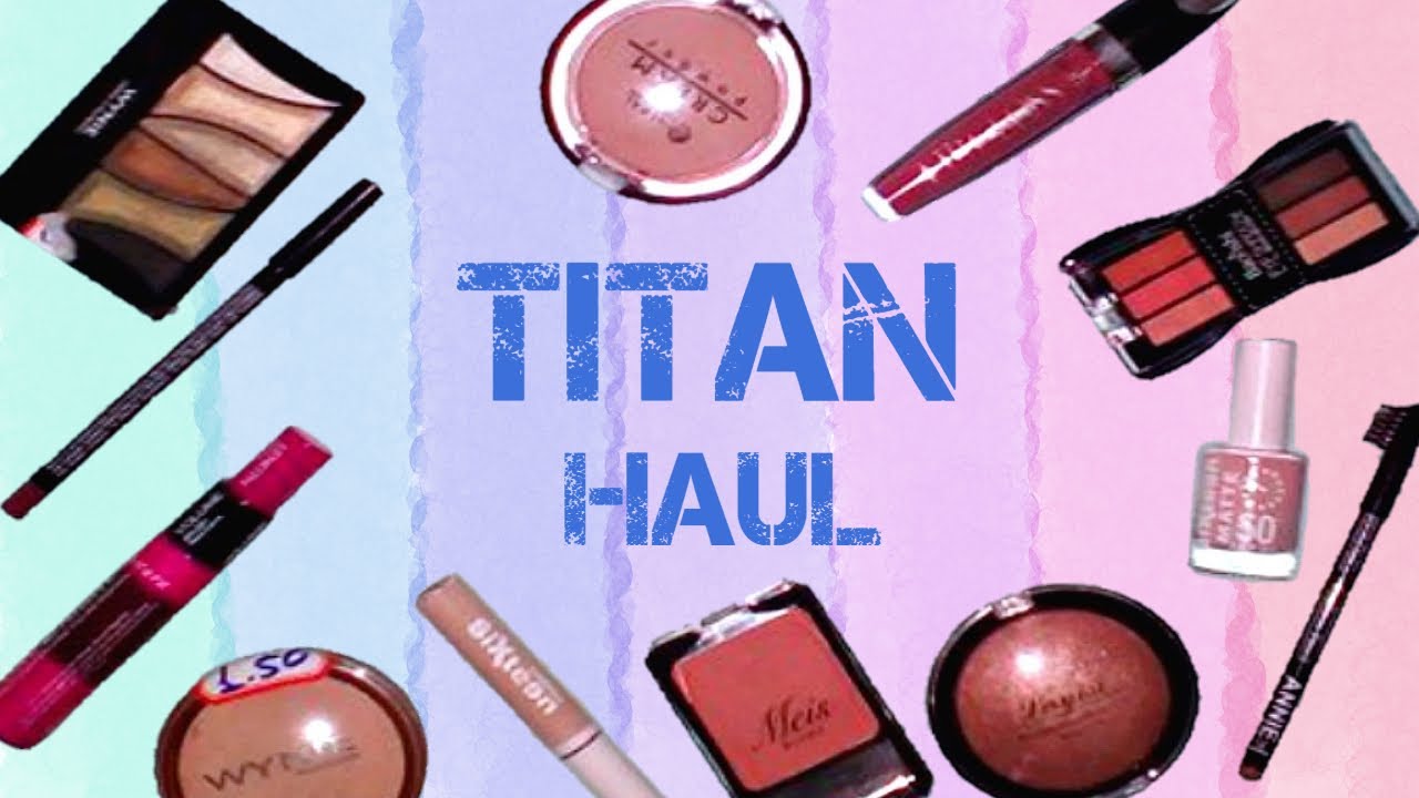 ΤΙΤΑΝ MAKEUP HAUL - Καλλυντικά με 1 ευρώ! - YouTube