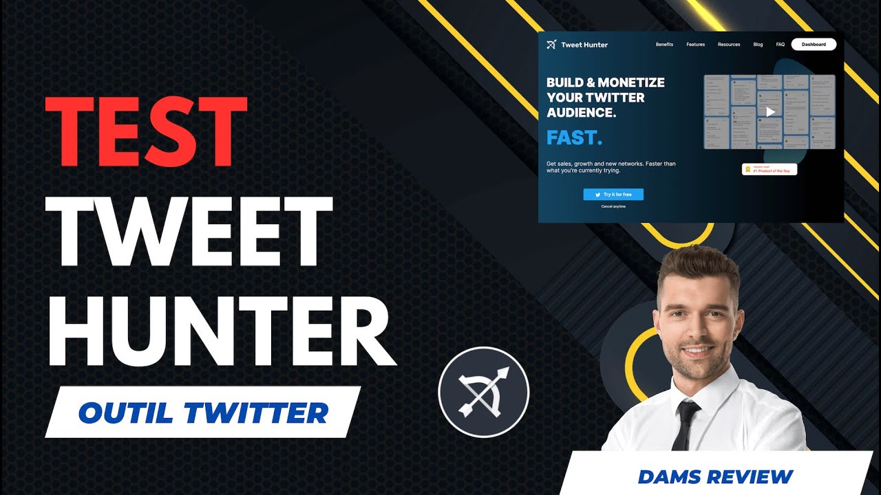 Présentation de Tweet Hunter, un outil qui va vous faire gagner un ...