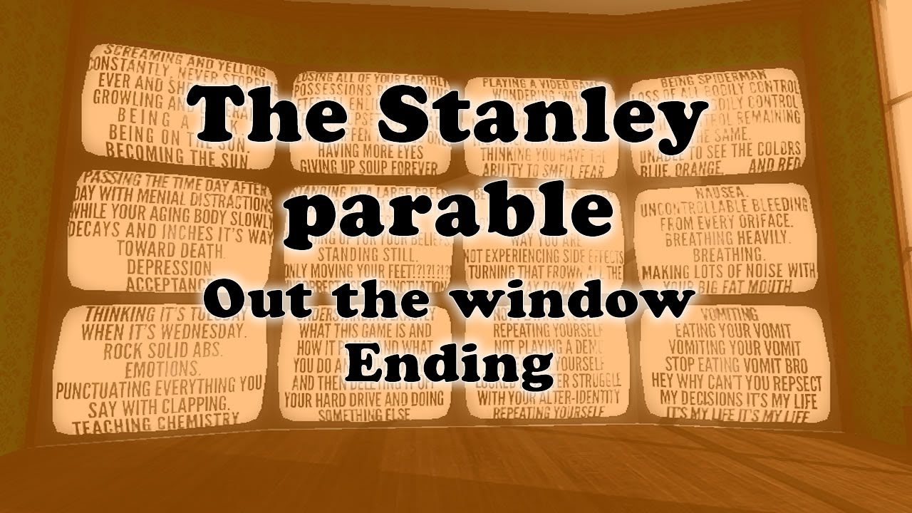 The Stanley Parable - Out the window Ending - YouTube