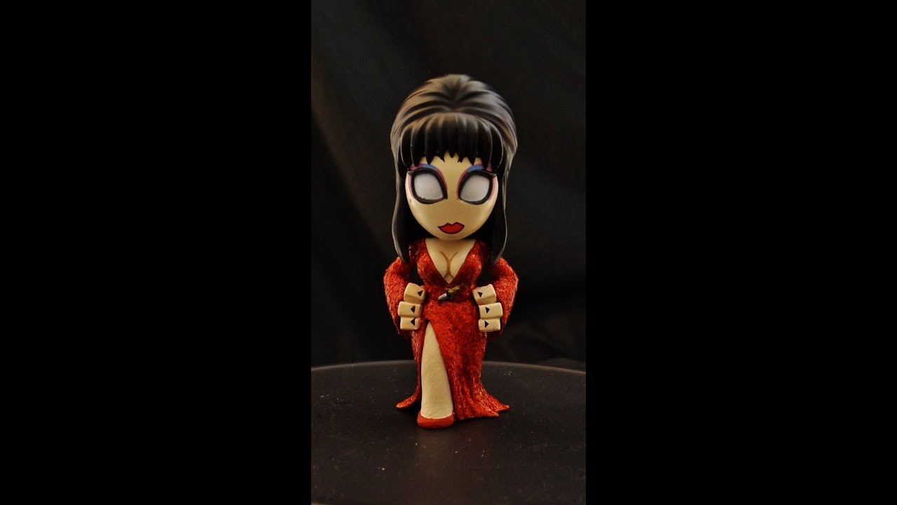 Elvira Mystery mini custom - YouTube