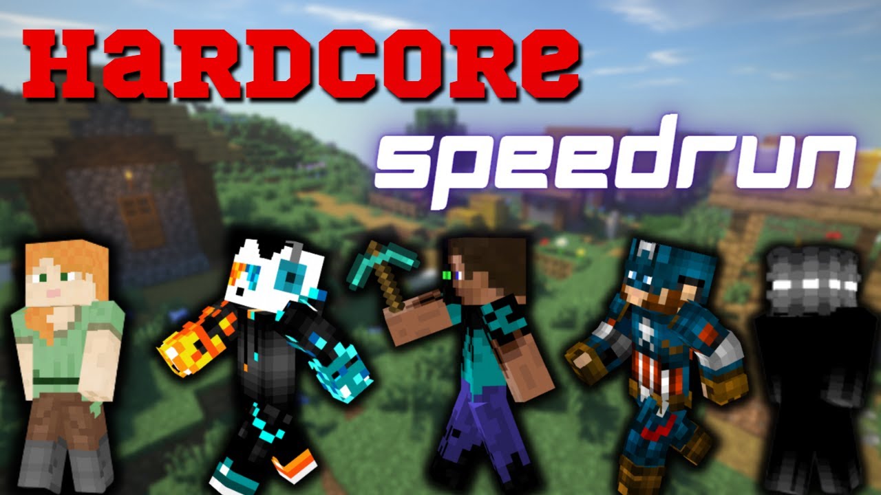 Minecraft Hardcore "Speedrun" - YouTube