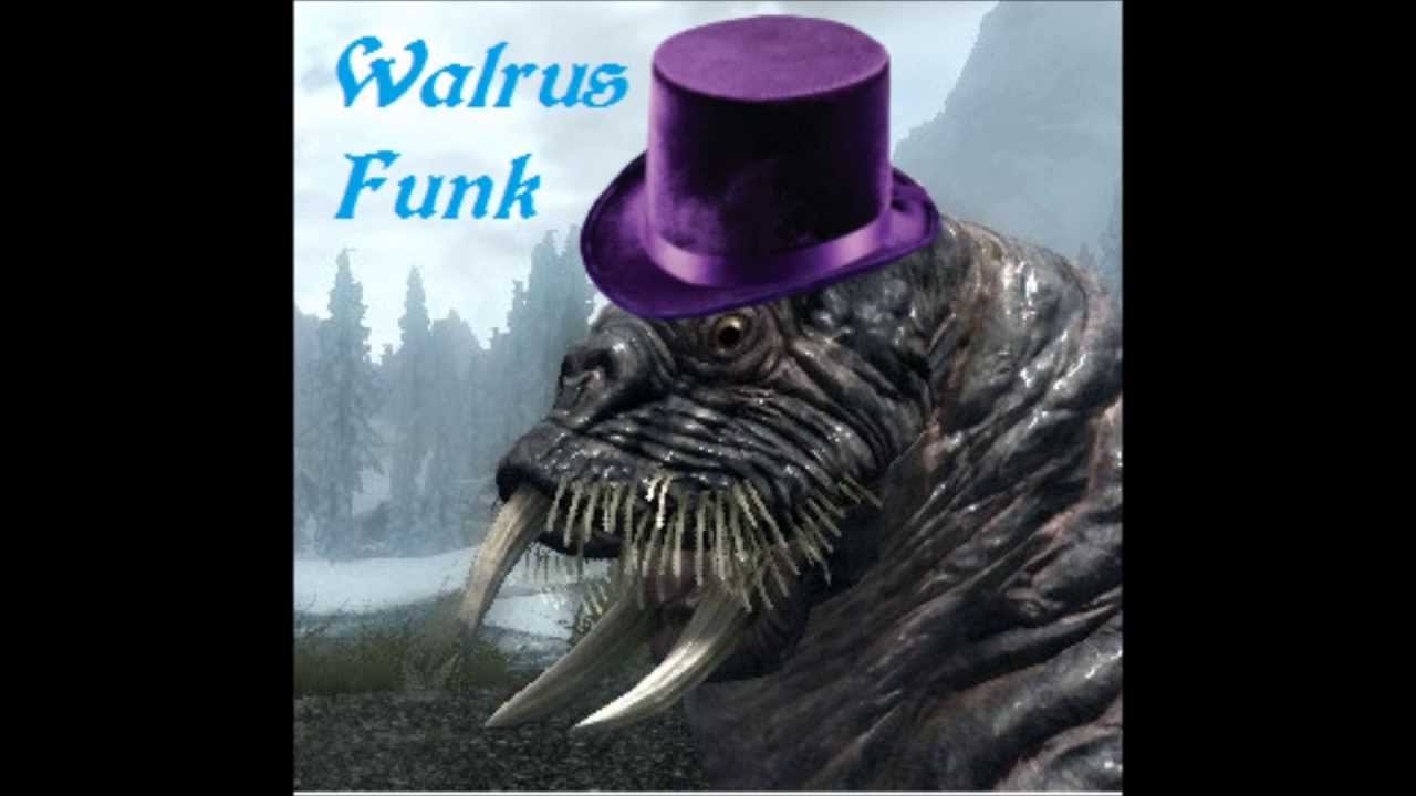 Walrus funk - a very dischordant piece of music dedicated to Robbaz ...