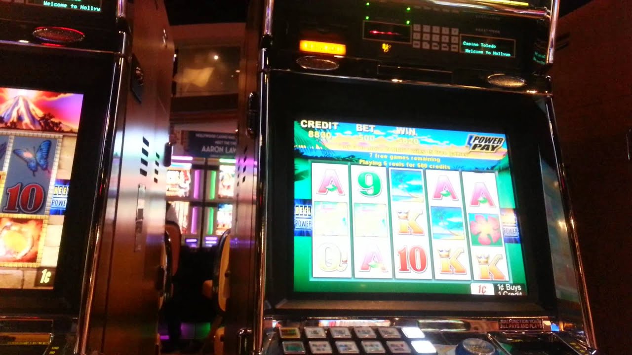 Rumble reels and tahiti magic bonus at Hollywood - YouTube