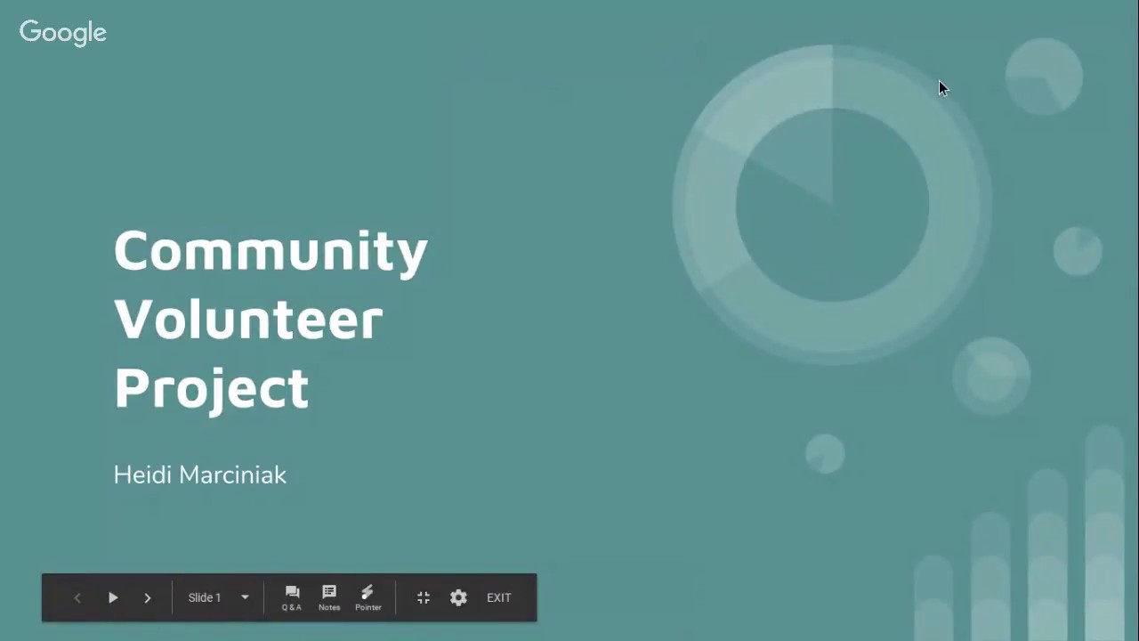 Community Volunteer Project - YouTube