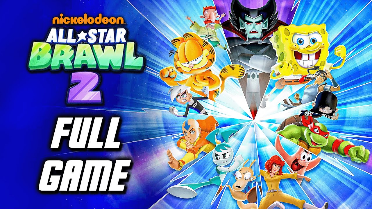Nickelodeon All-Star Brawl 2 - Full Game Gameplay Walkthrough (Story ...