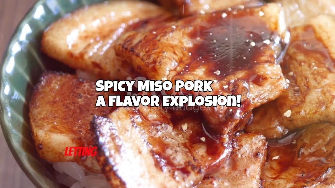 Spicy Miso Pork - A Flavor Explosion! - YouTube