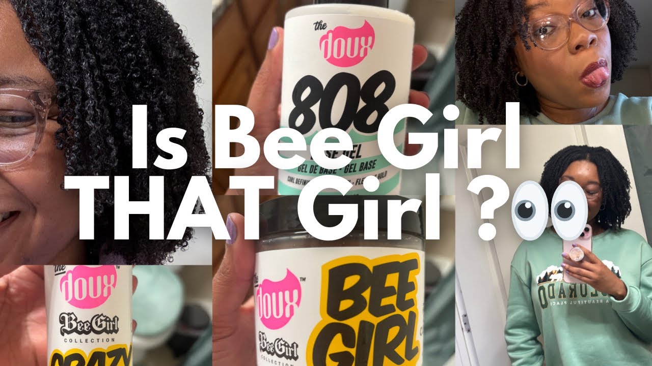 Wash And Go Combo: The Doux Bee Girl + Crazy Sexy Curl + 808 Base Gel ...