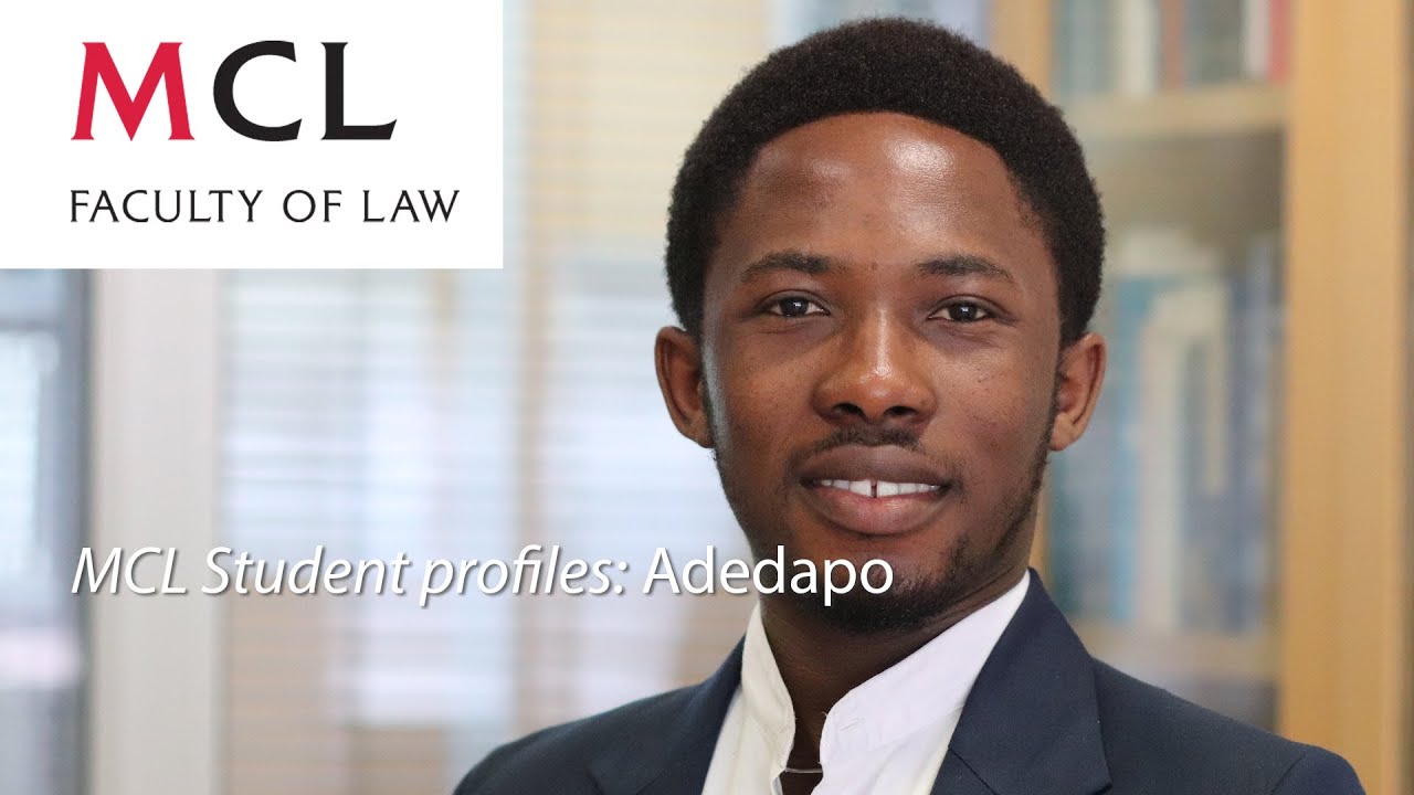 MCL Student profile: Adedapo - YouTube