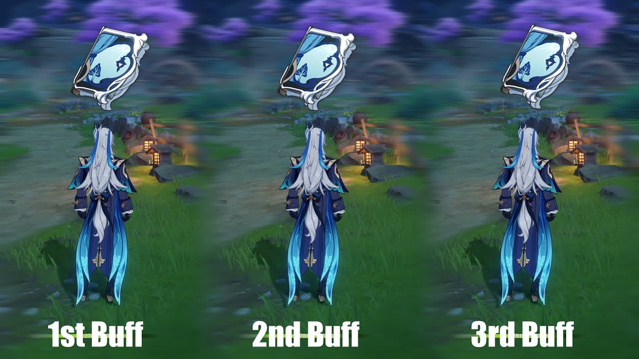 How Much Different Is There Between 3 Different Widsith Buffs For ...