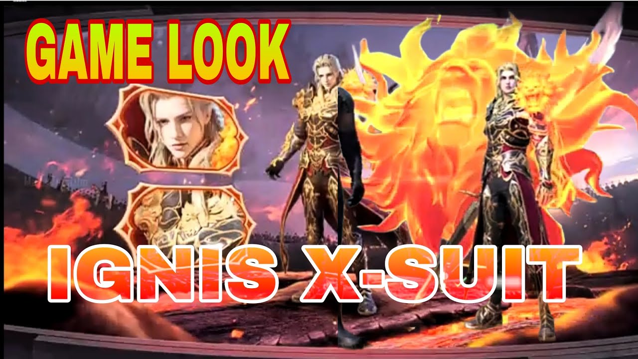 FINALLY IGNIS X-SUIT GAME LOOK AND KILL EFFECT 🔥 PUBG MOBILE - YouTube