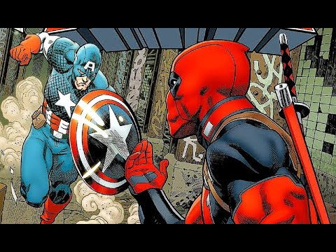 Deadpool vs. Captain America - YouTube