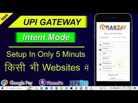 How to integration Intent mode UPI Payment Gateway in Your Website full tutorial in Hindi - YouTube
