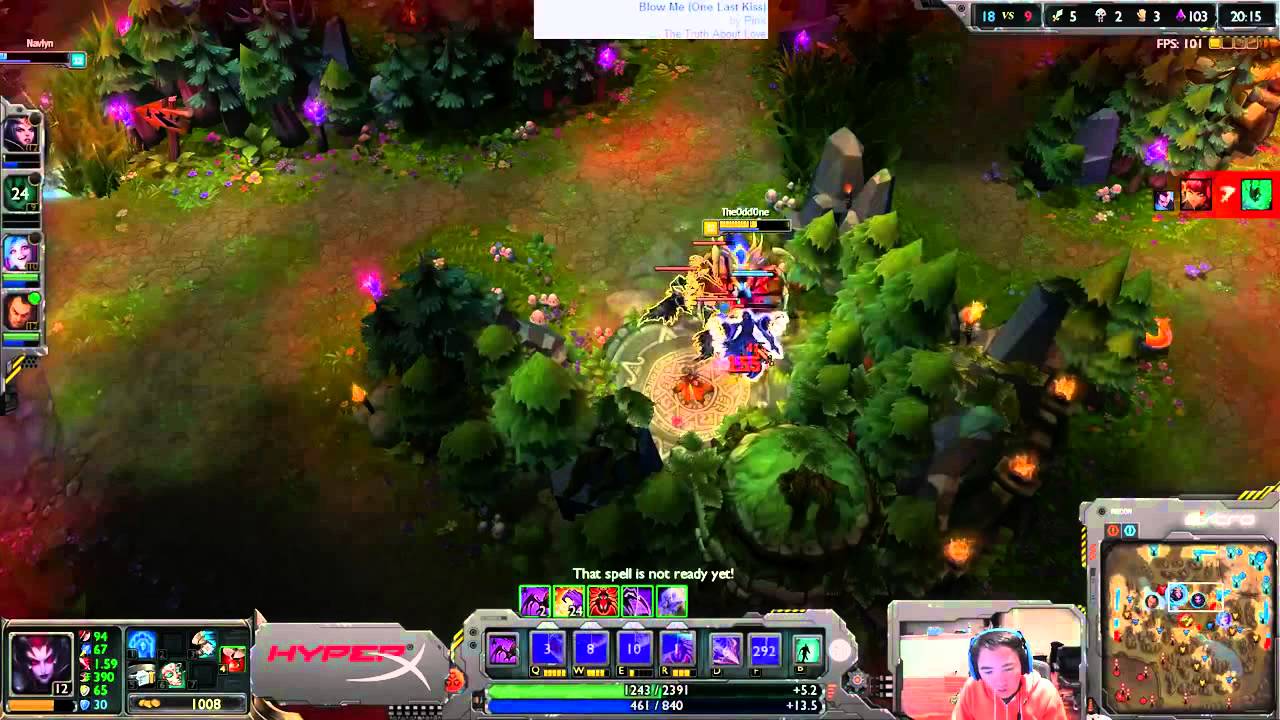 TheOddOne - Elise Jungle Diamond 1 Challenger Solo Queue Jungle - YouTube