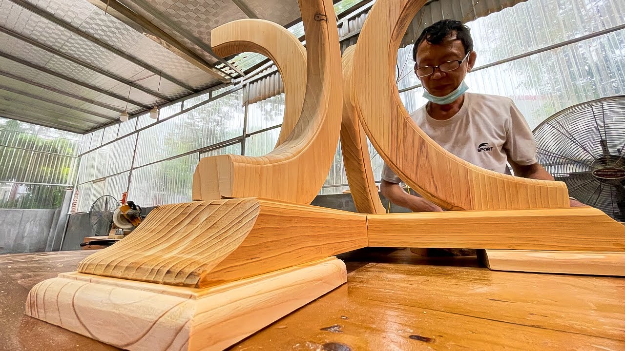 Curved Always Beautiful // Dining Table Design For 4 To 6 Members ...