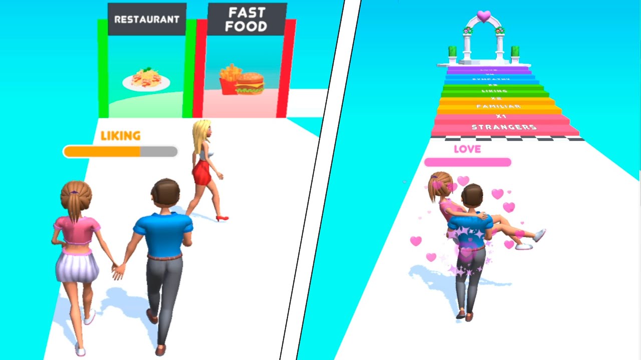 Date Rush 👩‍ ️‍👨👰🤵 Game All Levels Walkthrough Gameplay iOS,Android ...