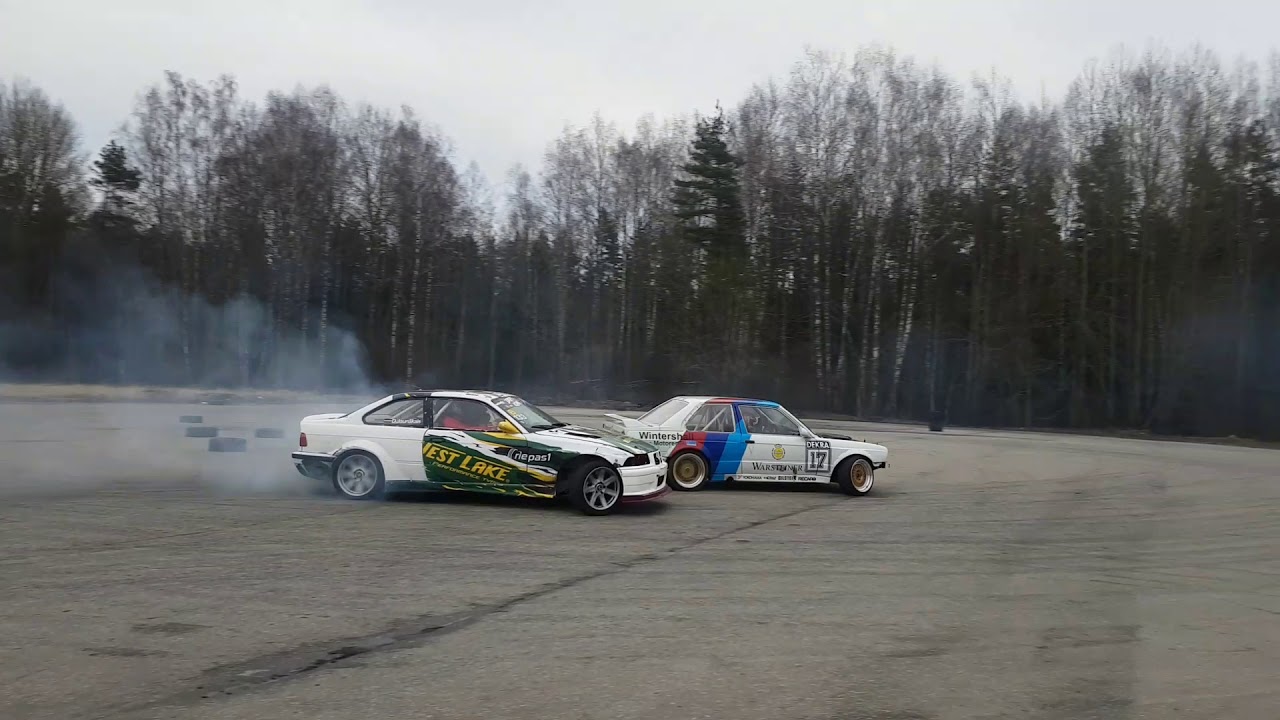 e36 LS3 6.2 - e30 S62b50 - e36 m62b40 drift - YouTube