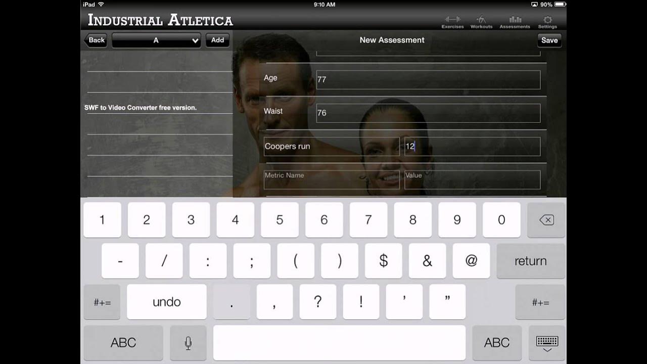 IA Fitness - Creating an assessment - YouTube