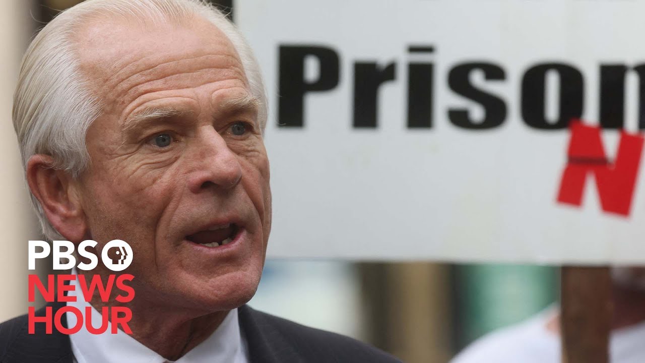 WATCH: Former Trump adviser Peter Navarro speaks after contempt of ...