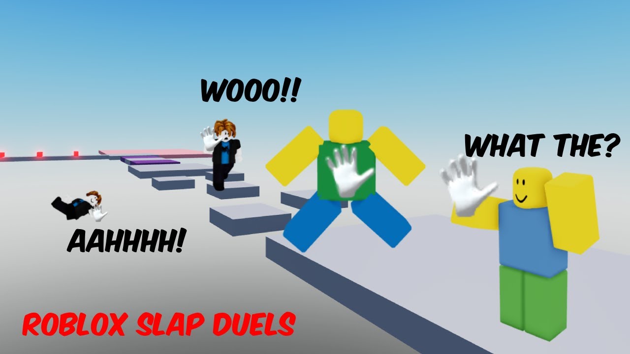 Playing Roblox Slap Duels For The First Time!! (Best Game I Ever Seen ...