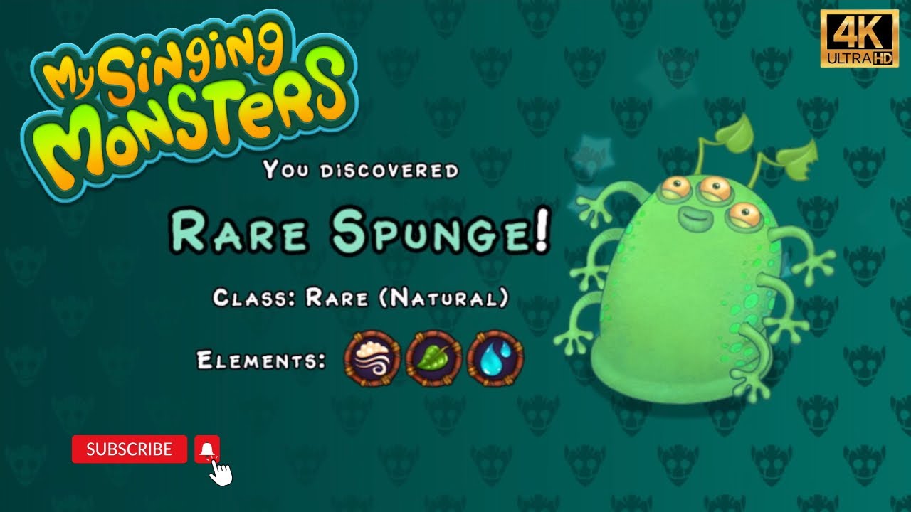 Rare Spunge - My Singing Monsters - YouTube