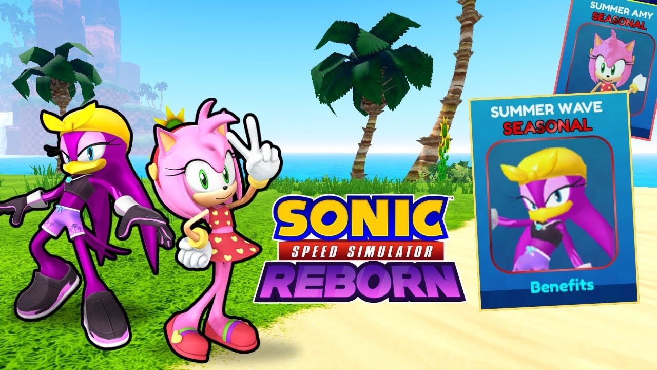 Unlocking Summer WAVE, Summer AMY and 3 NEW Surf mounts (Sonic Speed ...