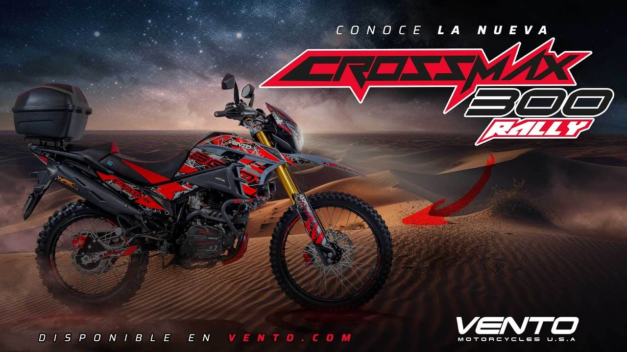 Vento Crossmax300 Rally - Nuevo poder off-road - YouTube