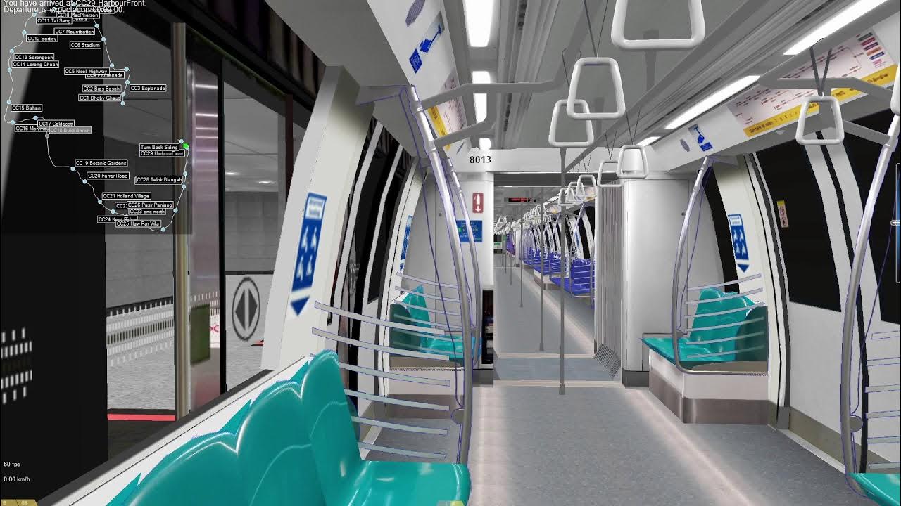 [OpenBVE] Alstom Metropolis C830 Cab View | Circle Line Gameplay - YouTube