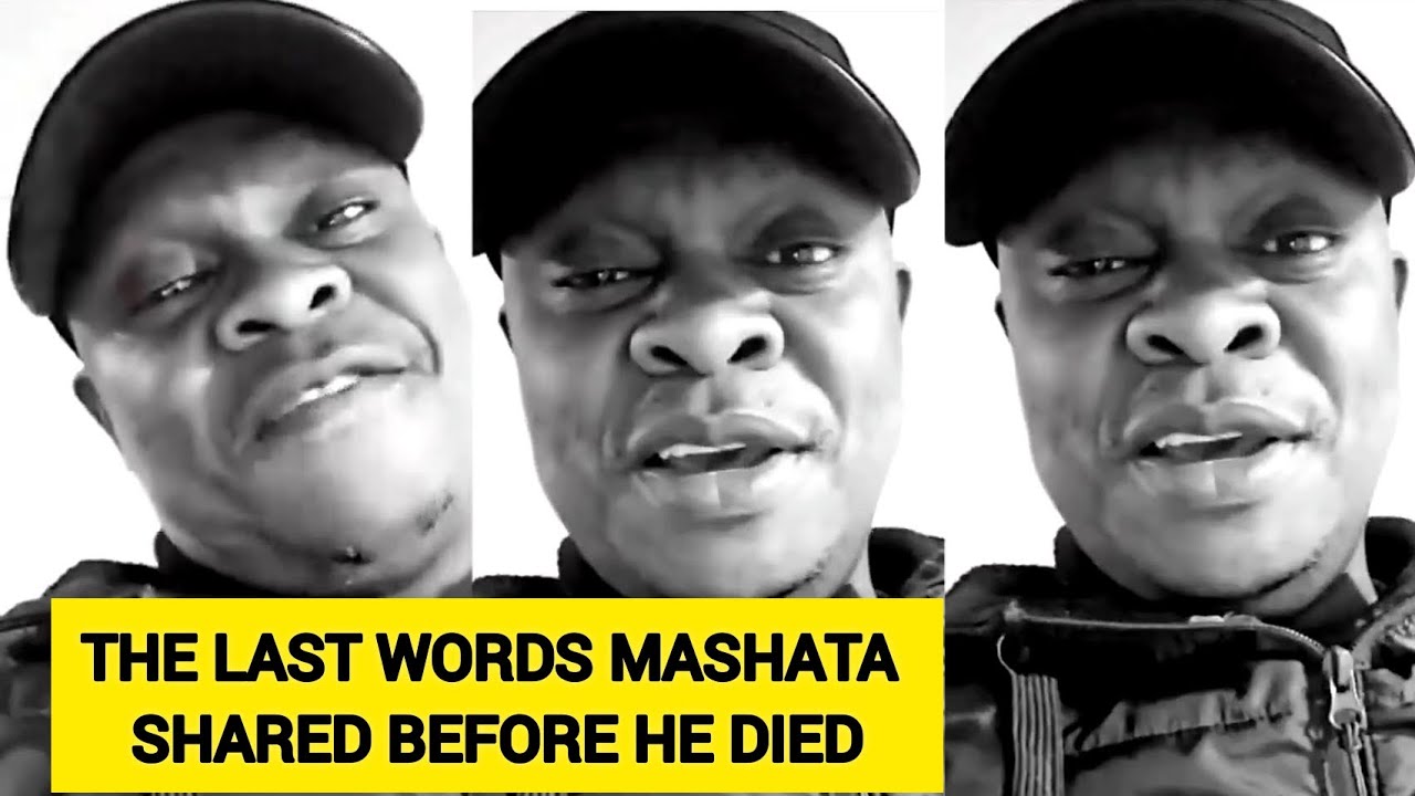 Peter Mashata Cause of death | His last words on earth before passing ...