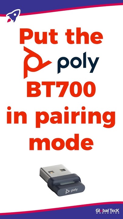 Struggling to Pair Your Poly Devices? The BT700 Bluetooth Dongle Has ...