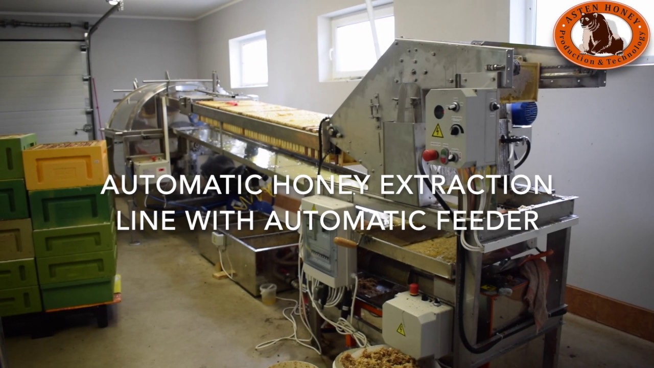 Automatic honey extraction line / CUSTOMER'S VIDEO / - YouTube