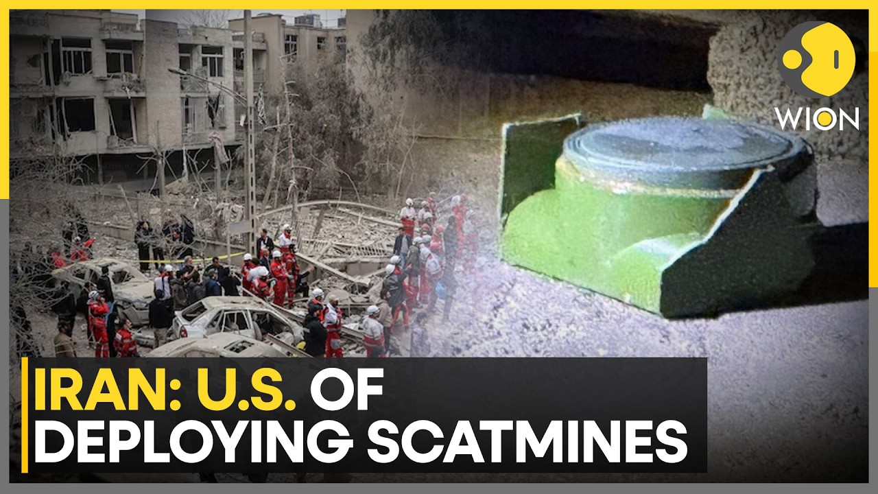 US-Iran War | Reports: U.S. Dropped Blu-91/b Mines Near Shiraz | WION ...