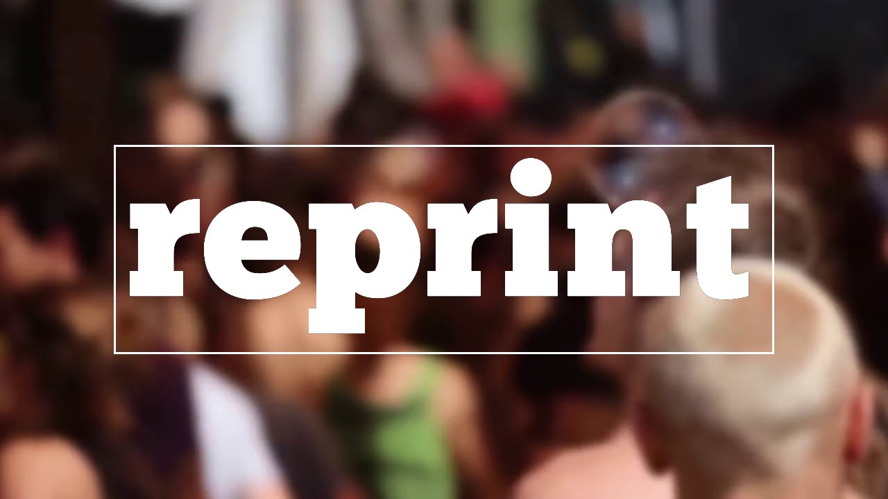 Learn how to spell reprint - YouTube