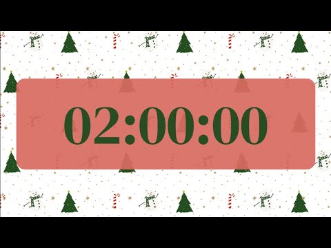 2 Hour Timer | Aesthetic Christmas Countdown | Perfect for Study, Focus ...