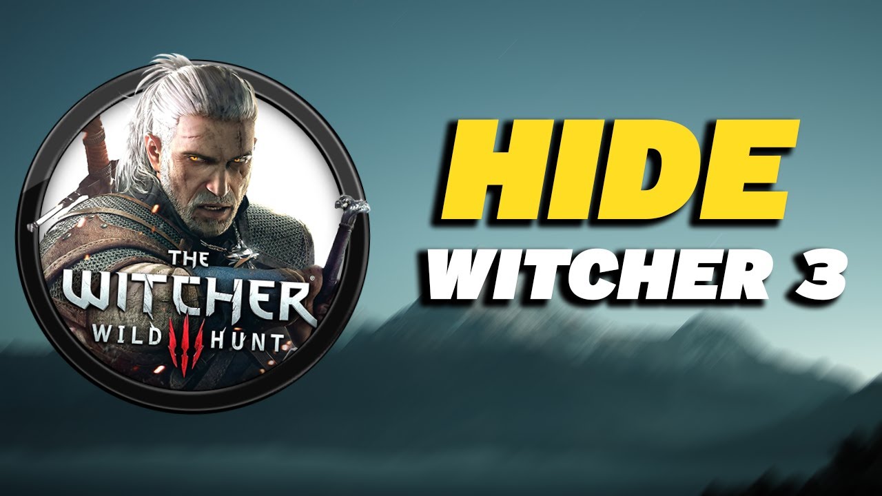 How To Hide The Witcher 3 on Steam - YouTube