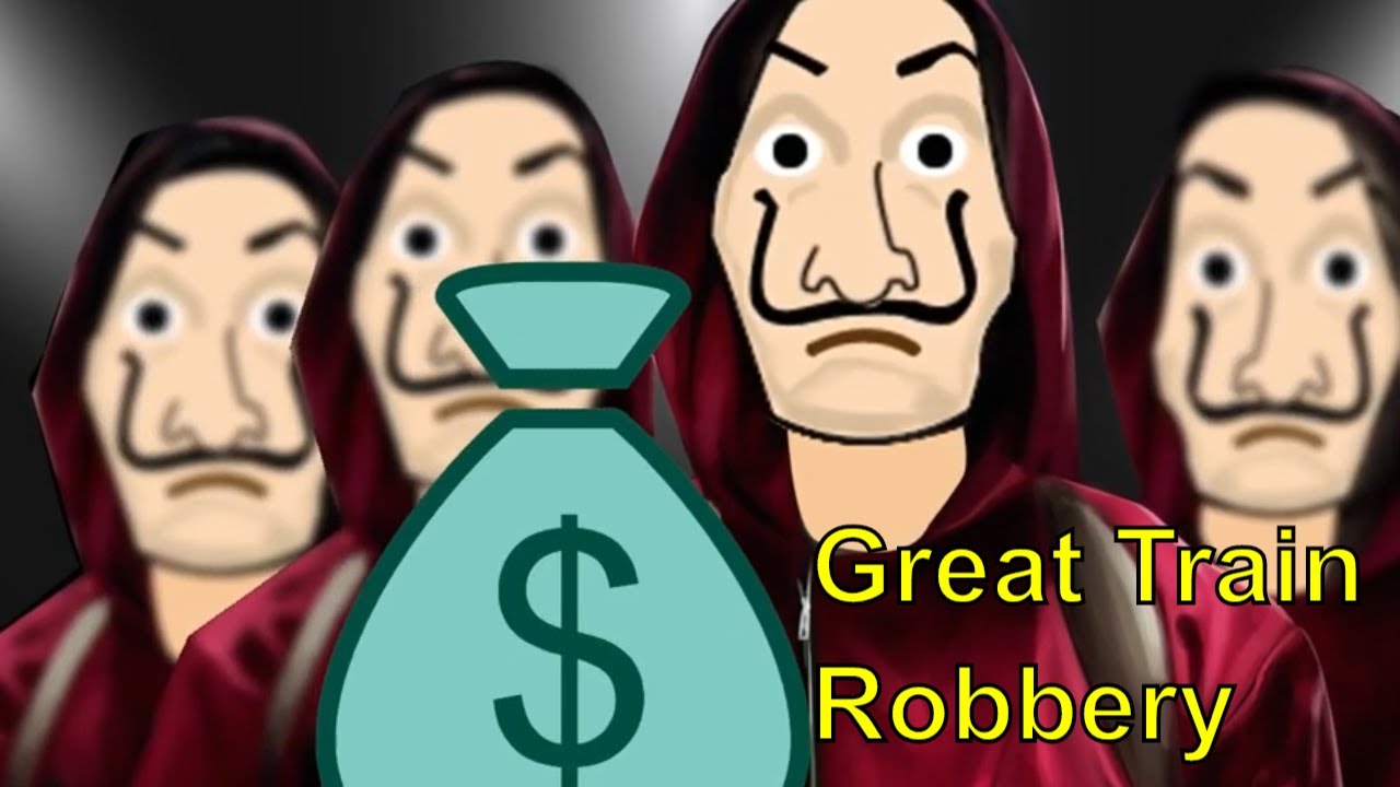 Great Train Robbery || Animation Story - YouTube