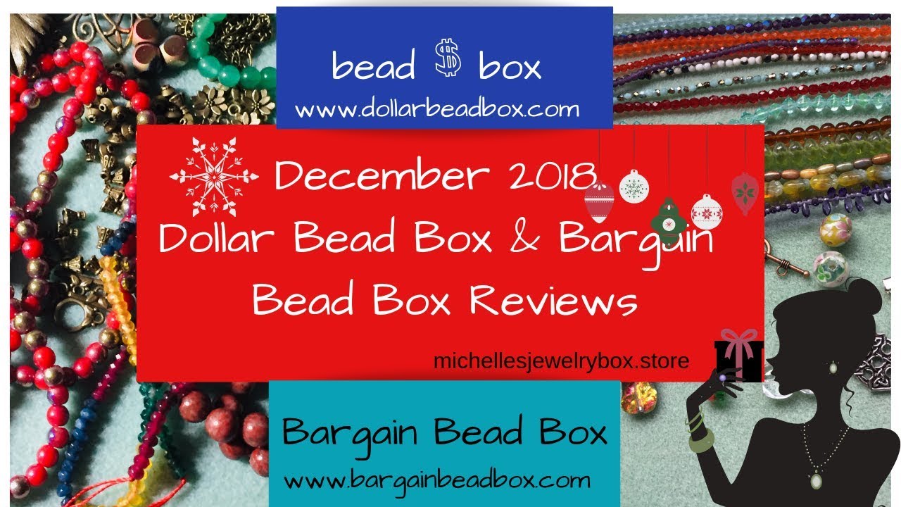 December 2018 Bargain Bead Box & Dollar Bead Box Review - YouTube
