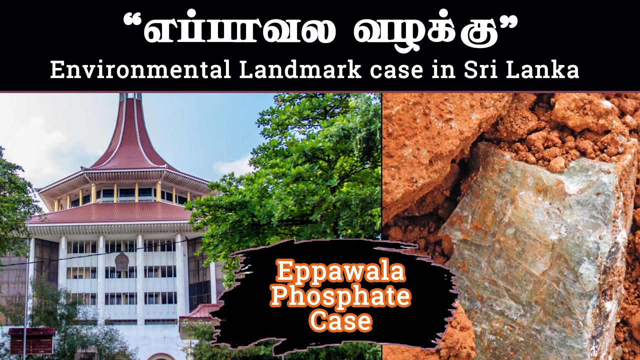 Eppawala Phosphate Case Explained in Tamil _ Law & Facts_Thinesh - YouTube