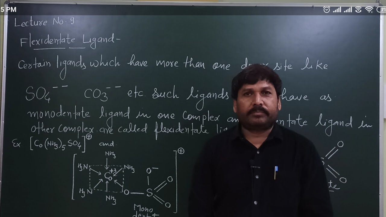 L-9। AMBIDENTATE LIGANDS and FLEXIDENTATE LIGANDS। COORDINATION ...