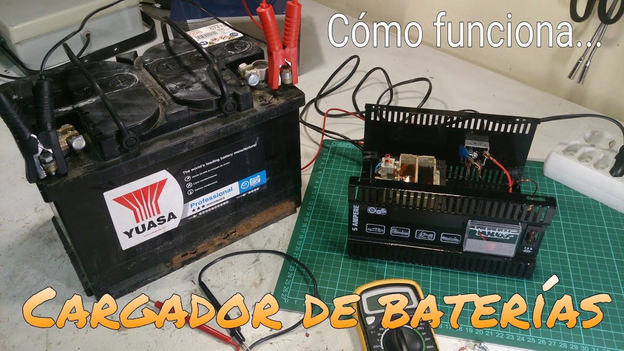 CÓmo Funciona Un Cargador De BaterÍas Desarmando Para Comprender