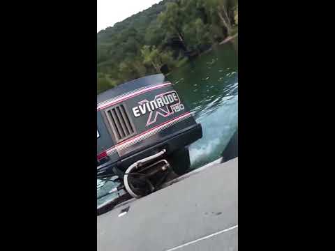 Evinrude XP 150 takeoff - YouTube