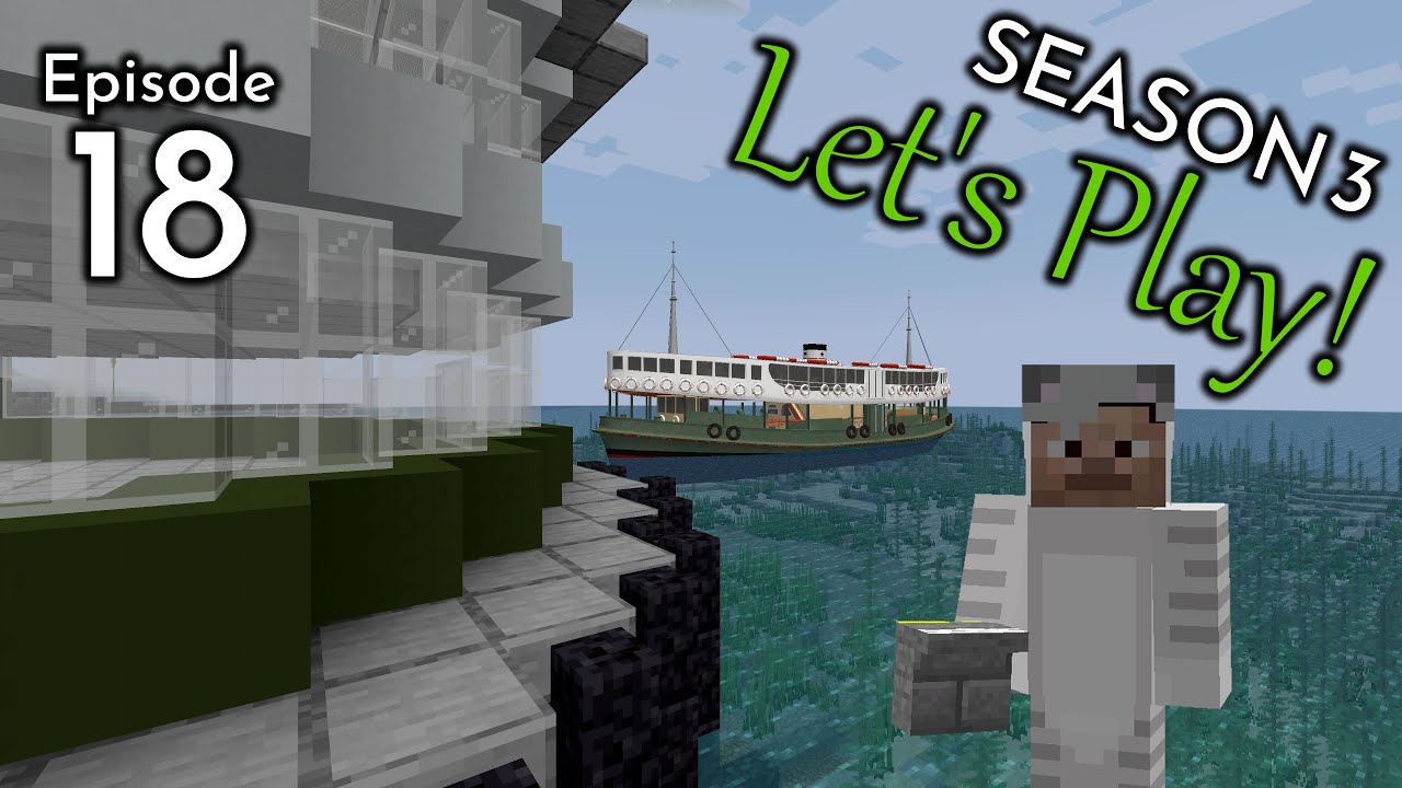 Star Ferry Operation in Minecraft? - Minecraft Transit Railway Let's ...