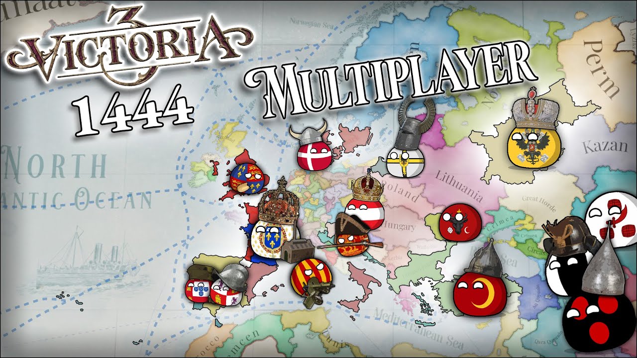 Victoria 3 Multiplayer But It's 1444 - YouTube