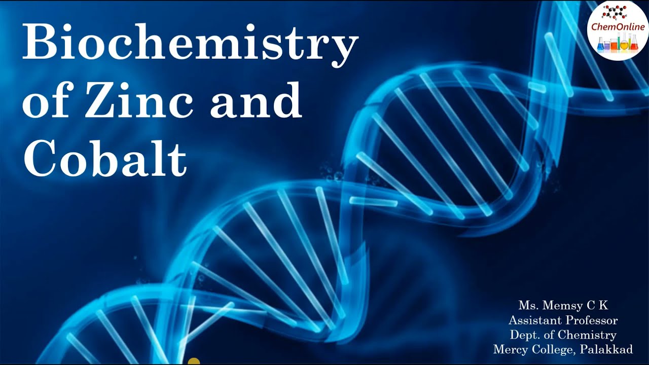 Biochemistry of Zinc and Cobalt - YouTube