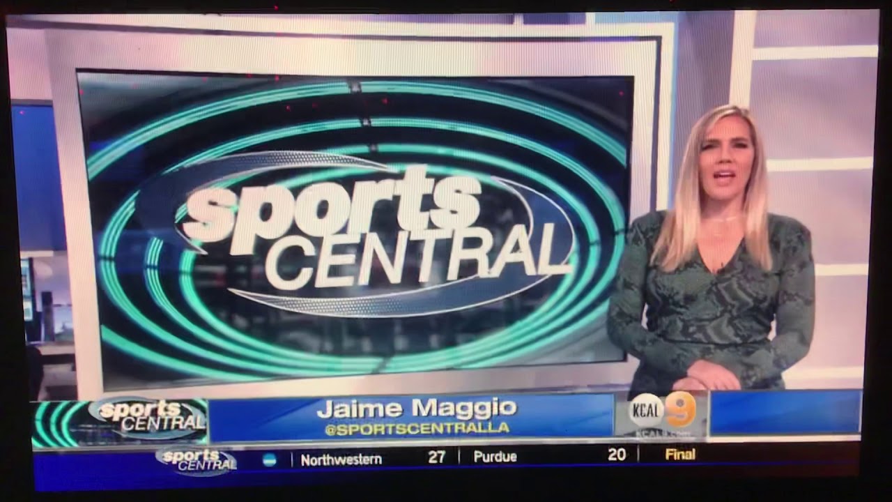 KCAL 9 “Sports Central” Sunday Night open November 15, 2020 - YouTube