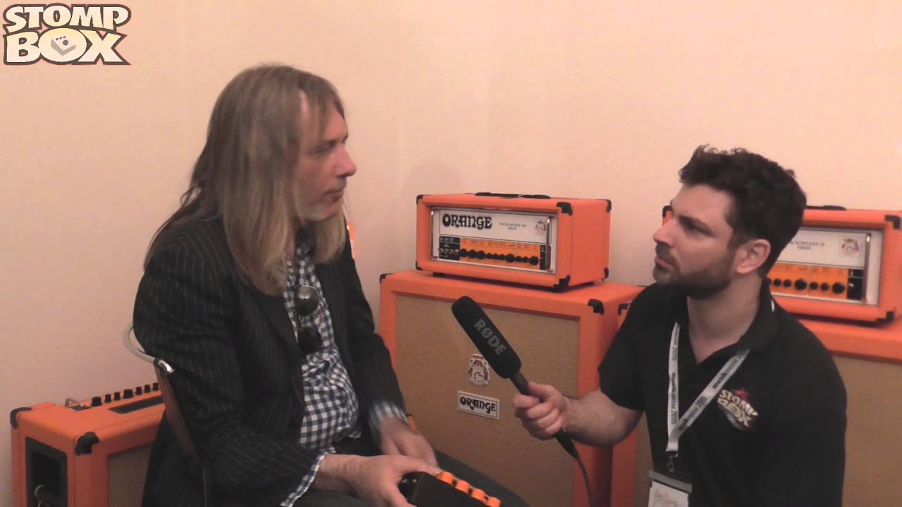 Orange Bax Bangeetar Guitar Preamp / Overdrive Pedal with Ade Emsley at ...