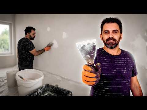 Ev Boyama Öncesi Duvar Hazırlığı Nasıl Yapılır? Duvar Tamiri, Saten Alçı, Dolgu, Zımpara ve Astar 📌