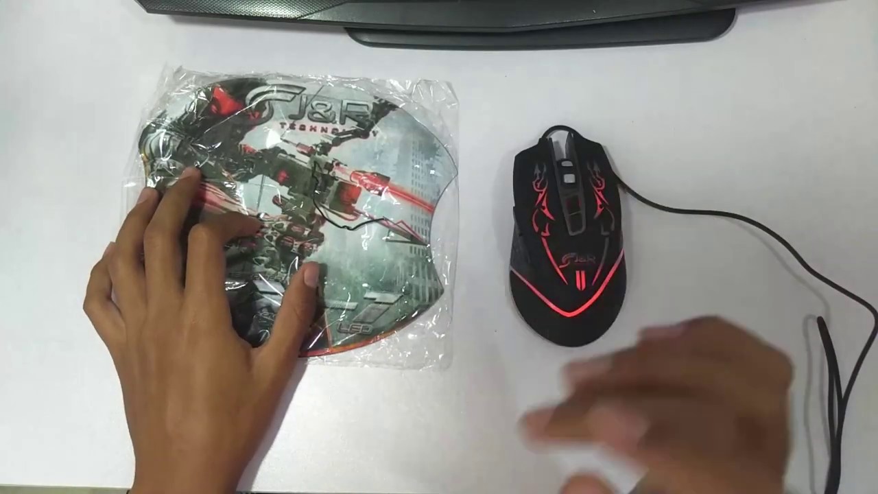 Mouse USB Gamer JX -7 - YouTube