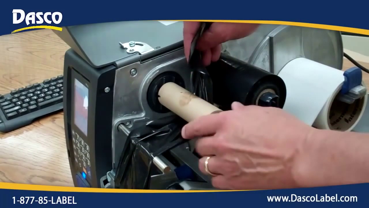 Intermec PM43 Label Printer - YouTube